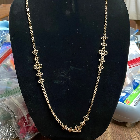 Lia Sophia | Jewelry | Lia Soohia Matte Gold Station Necklace | Poshmark